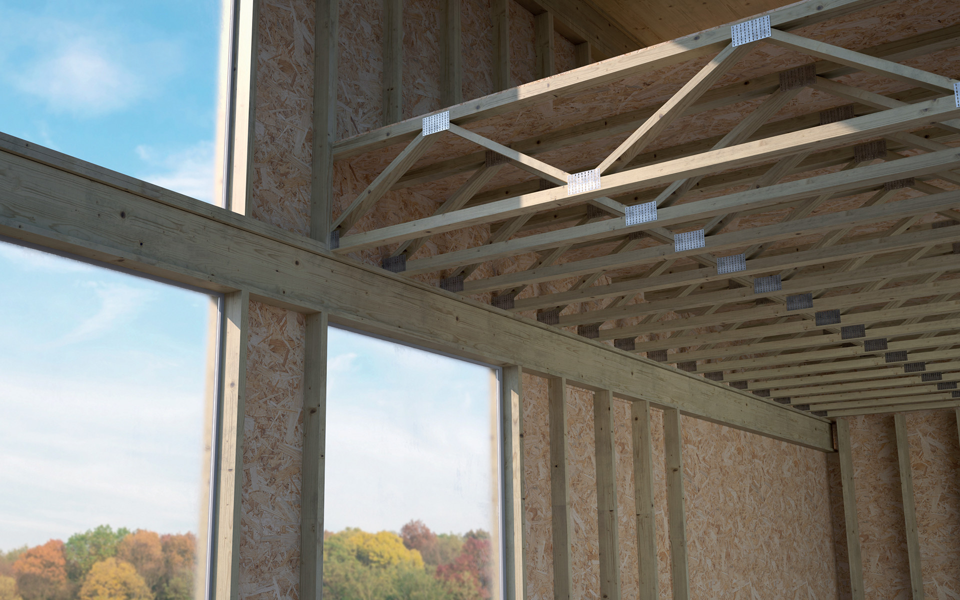 Timber Frame Homes e Wood Trusses